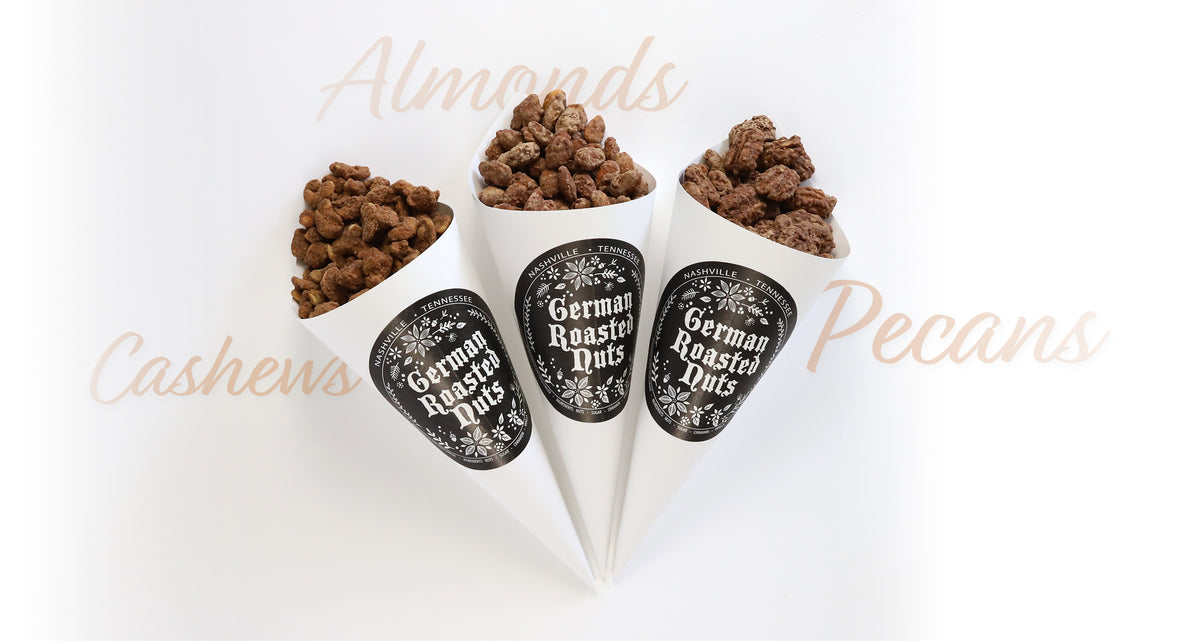 Cone of Roasted Almonds – The German Roasted Nuts Company